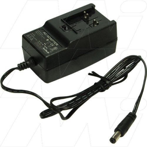 Universal AC to DC Switching Power Supply 24VDC 1A (24W) Wall Mount ...