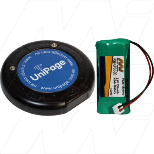 Pager battery suitable for UniPage GuestCall Digi Coaster Restaurant ...