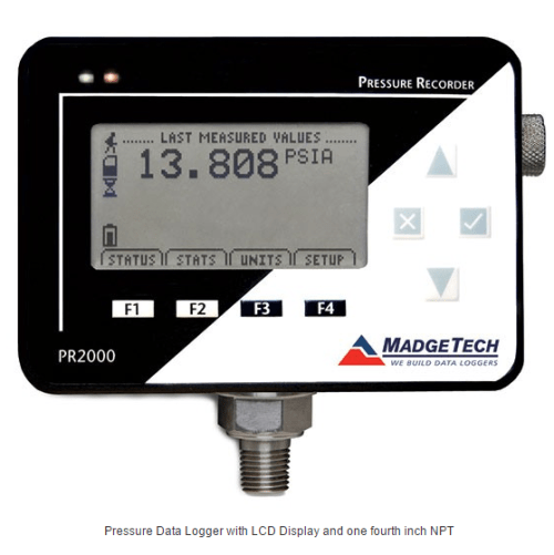 PR2001 Pressure Data Logger 30 PSIG