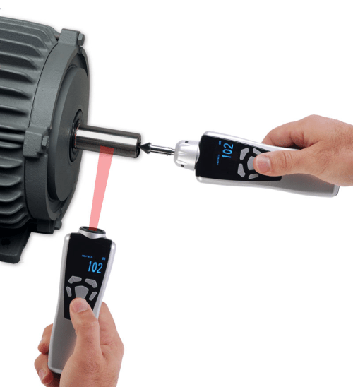 Tachometer with USB Output - Contact / Non-Contact Operation