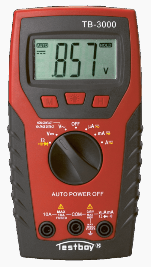 Testboy 3000 Digital multimeter CAT IV - IC-TB3000