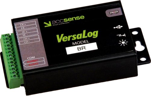 Single Channel Strain Gauge Bridge Input Data Logger - VERSALOG-BR