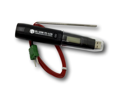 USB Thermocouple Data Logger, LCD, Battery - EL-USB-TC-LCD