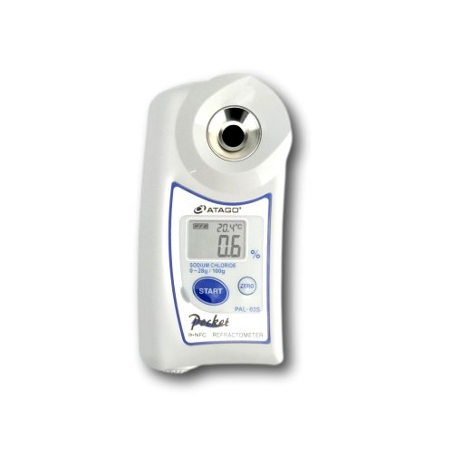 Atago Digital Handheld Salinity Sodium Chloride (g/100g) Refractometer