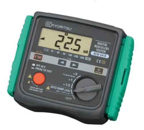 Kyoritsu 5410 Digital RCD ELCB Tester