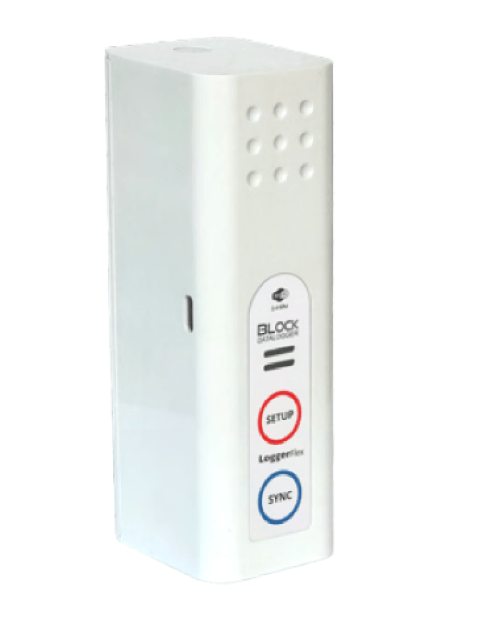 LoggerFlex BLOCK ANALOG - 4-20 mA Loop Data Logger - IC-BLA420