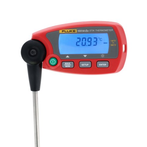 Fluke 1551A Ex Stik Thermometer & Temperature Calibrator (-50 C to 160